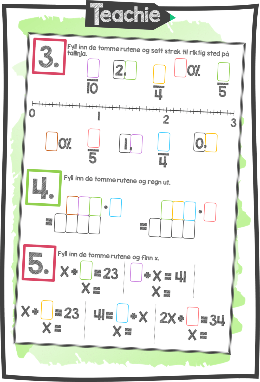 multiplikasjon – Teachie